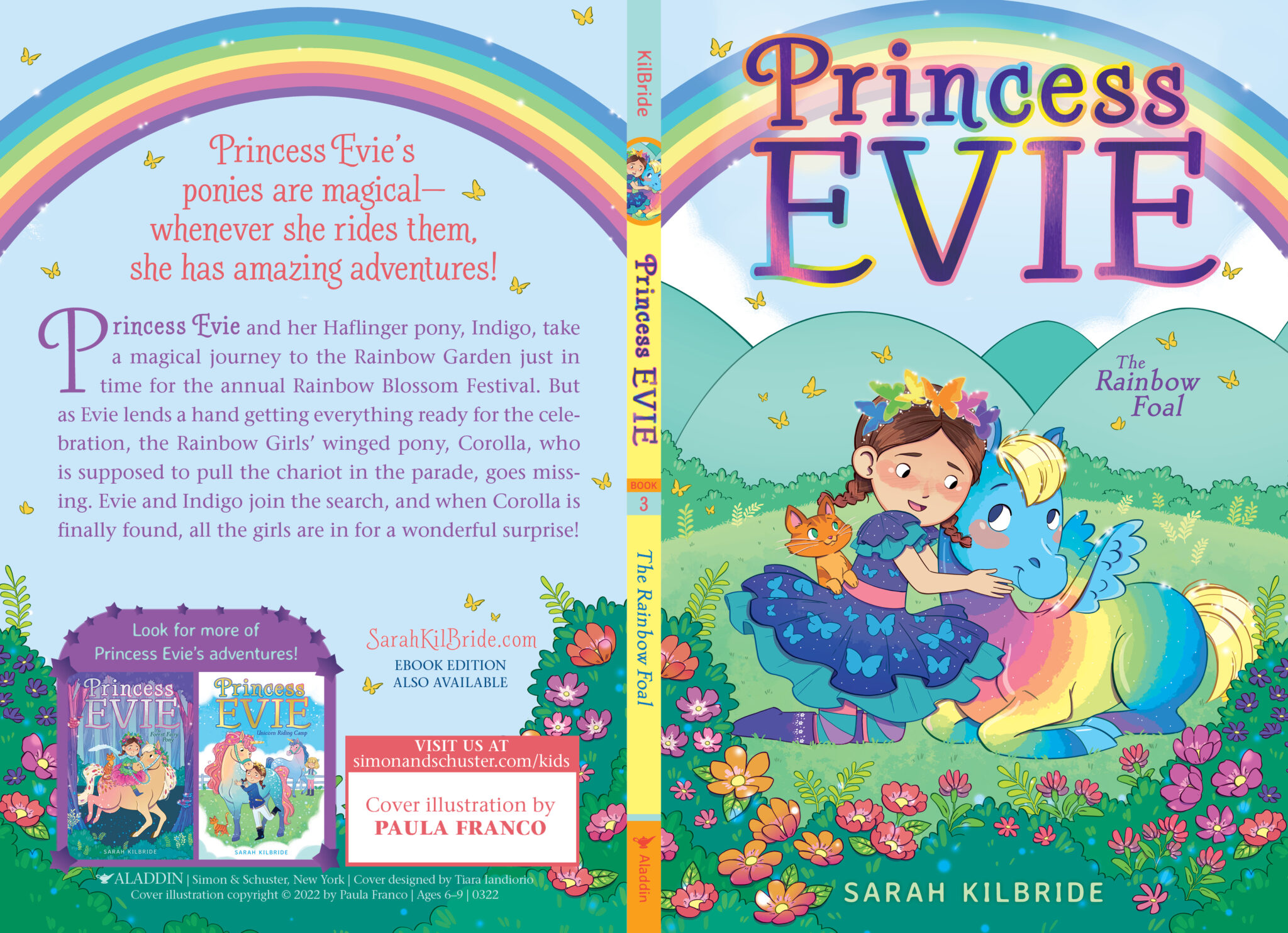 Princess Evie | The Rainbow Foal | Simon & Schuster | Paula Franco
